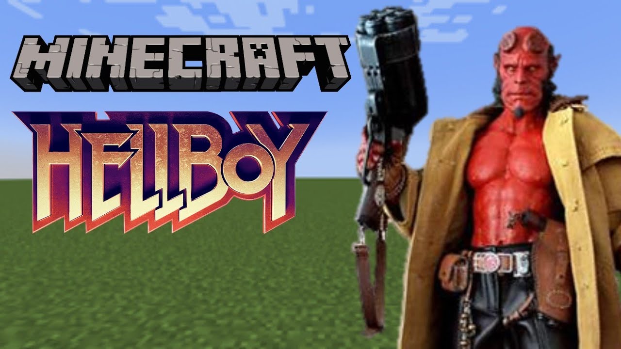 Minecraft mod Hellboy - YouTube