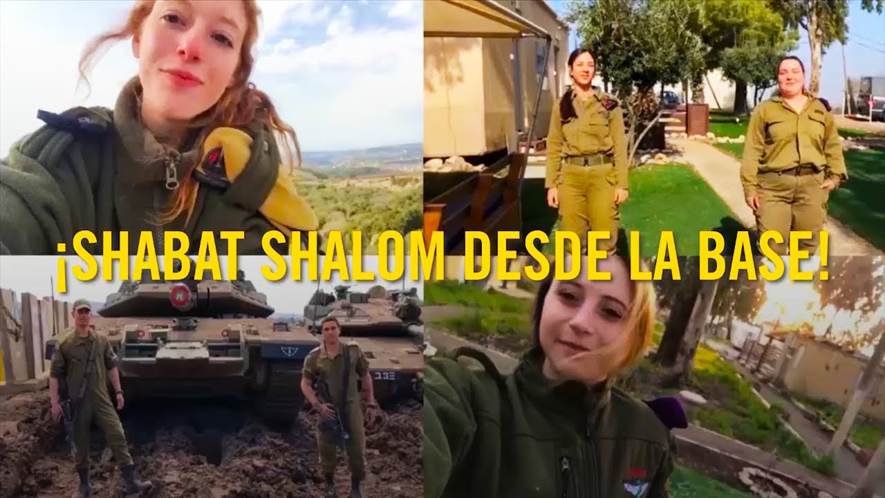 Shabat Shalom de parte de los soldados de las FDI - YouTube