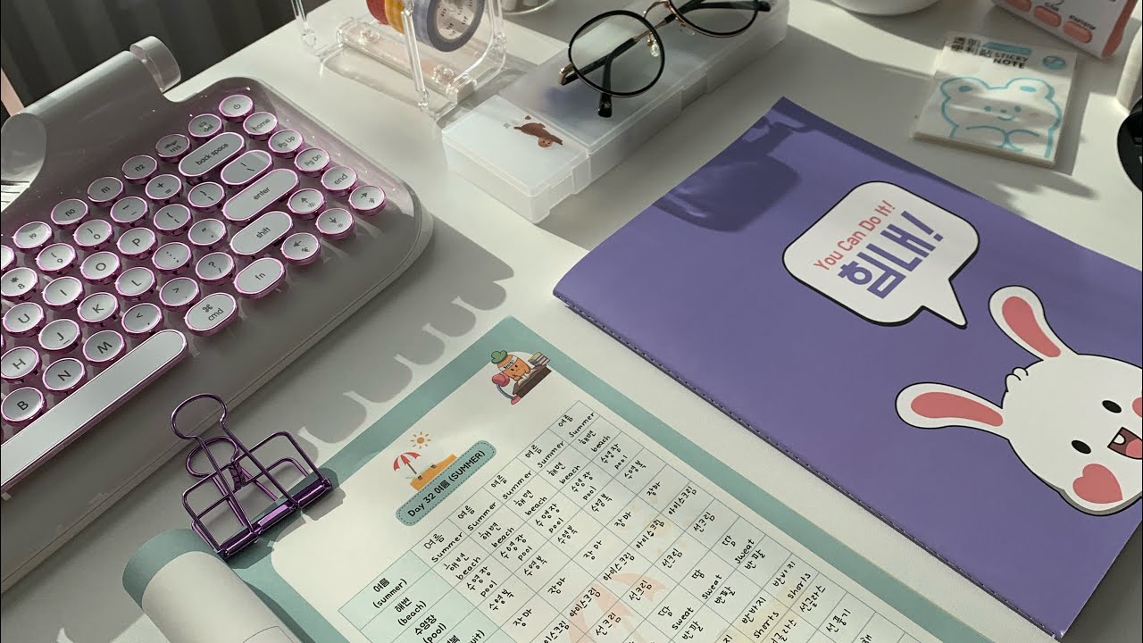 Self studying Korean🇰🇷, planner, textbooks, apps, vocab learning method ...