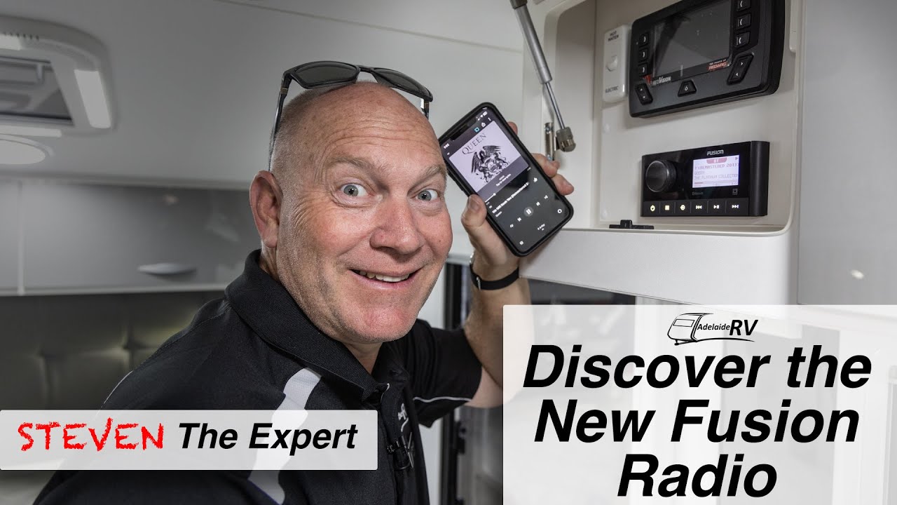 Discover the New Fusion Radio for Supreme and Leader Caravans with ...