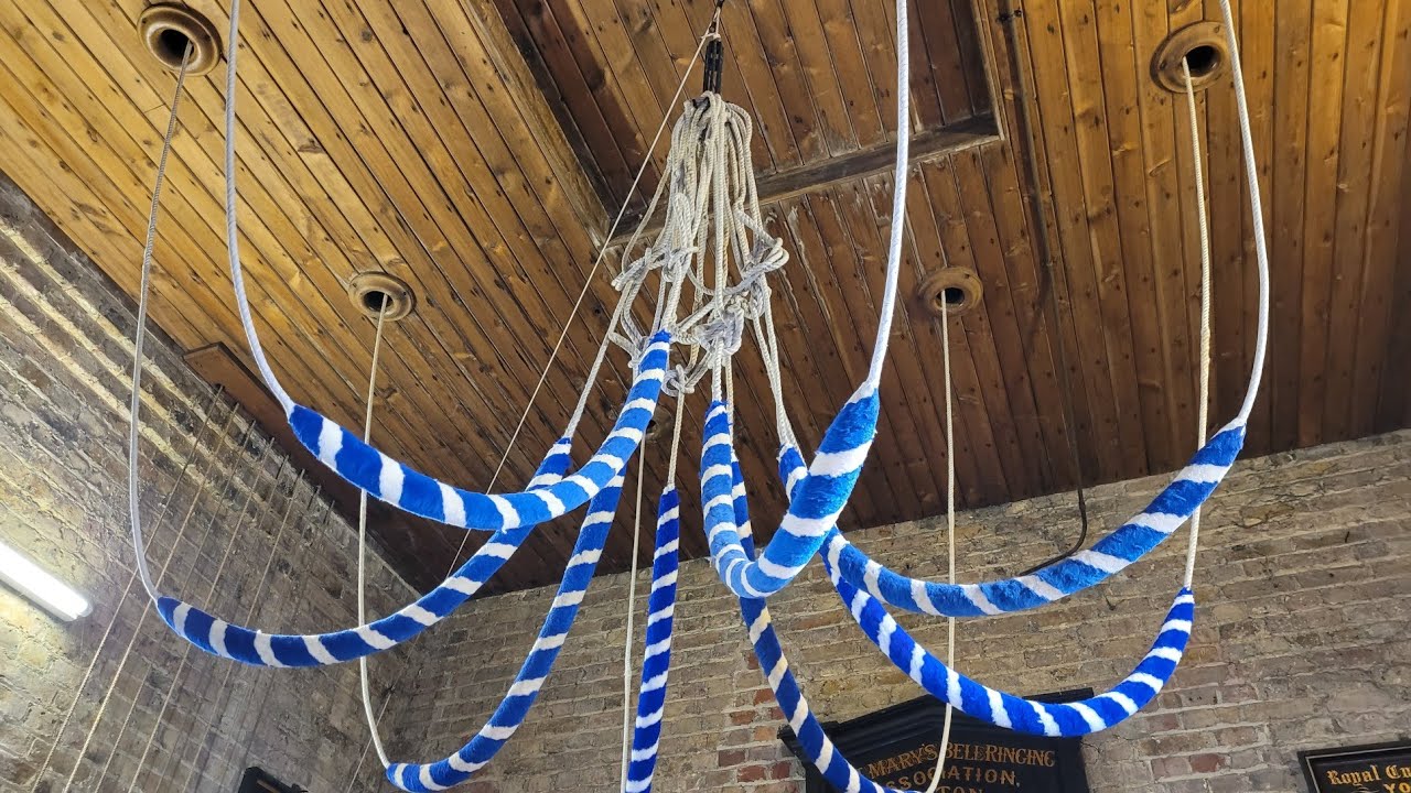 Grandsire Doubles and Downwards at Acton, Greater London - YouTube