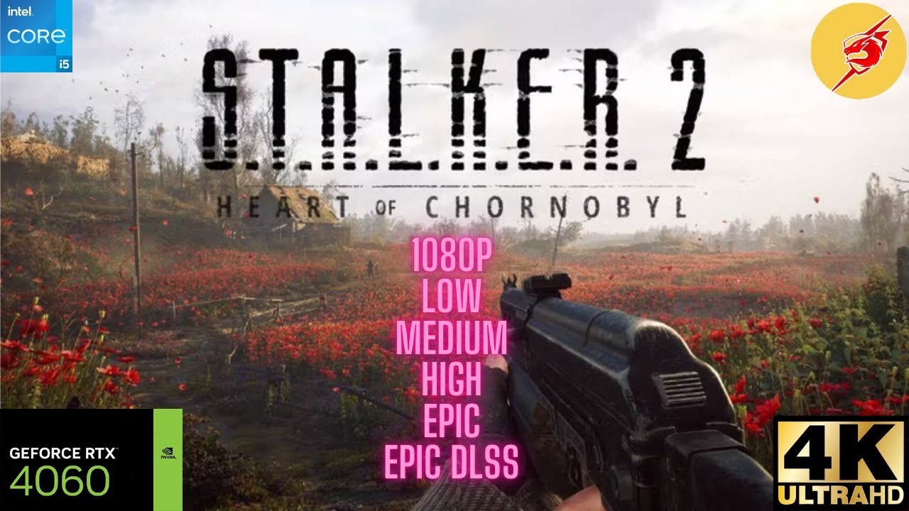 S.T.A.L.K.E.R. 2 Heart of Chornobyl RTX 4060 FPS TEST | STALKER 2 RTX ...