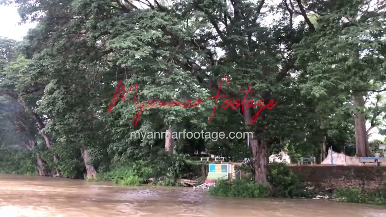 Ayeyarwaddy Riverside View | Thayet City | Magway | Upper Myanmar | 4K ...