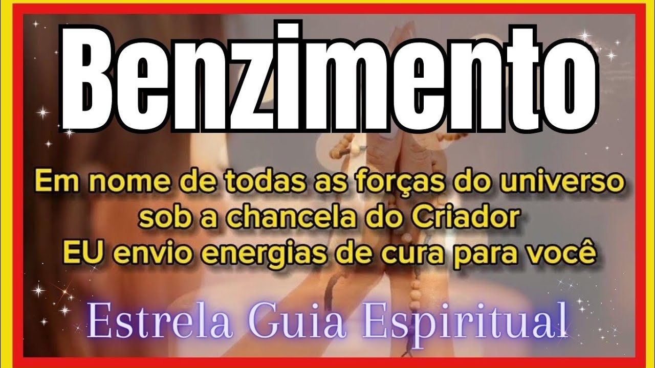 Benzimento para expulsar o mal de todas as áreas da vida - YouTube