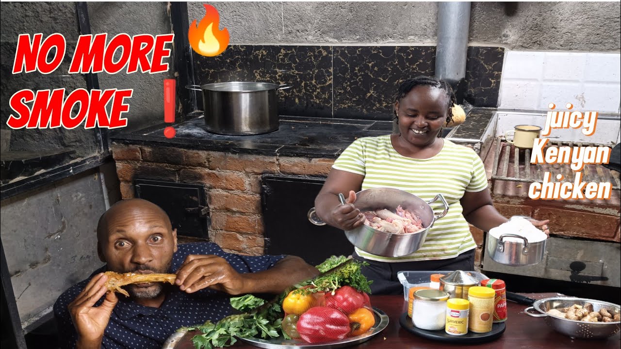 🤯SMOKE-FREE COOKING! Kenyan Chicken Like You've NEVER Seen Before! 🔥 ...