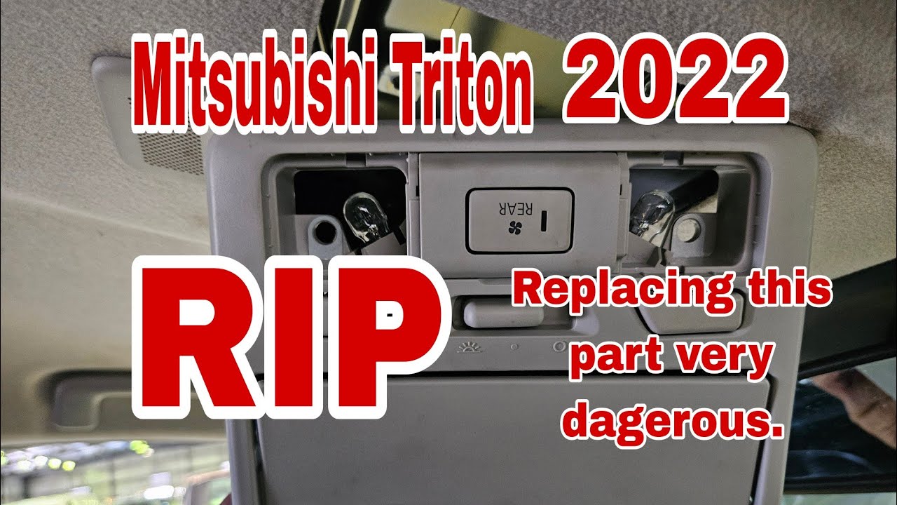 Mitsubishi triron 2022, black out, engine wontstart no power. watch ...