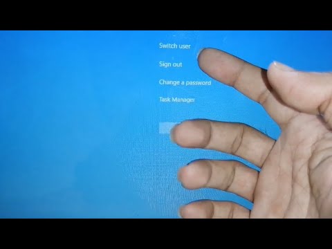 switch user keyboard shortcut in windows 10 - YouTube