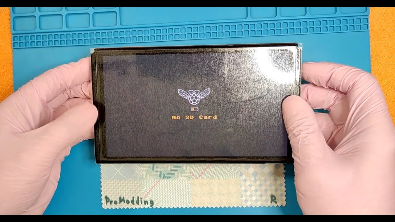 Switch OLED rp2040 installation - YouTube