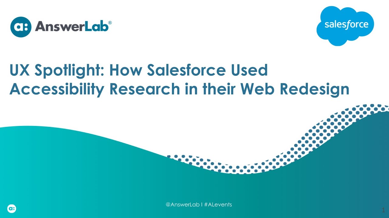 UX Spotlight: How Salesforce Used Accessibility Research in their Web ...