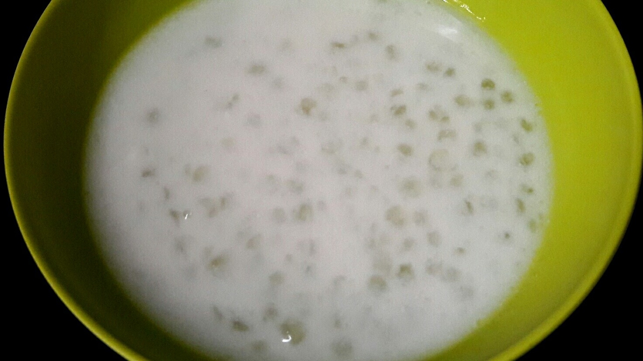 Saggu biyyam jaava Andhra recipe in telugu. saggu biyyam paayasam ...