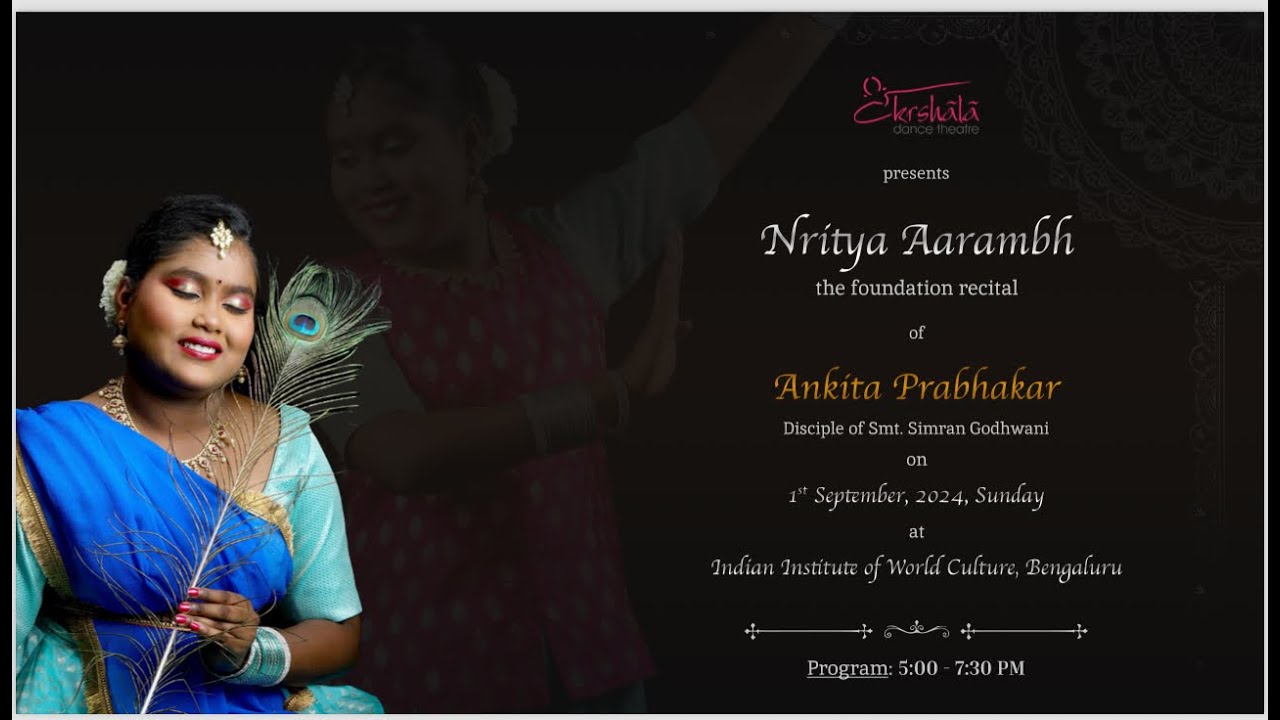 Nritya Aarambh | Ankita Prabhakar - YouTube