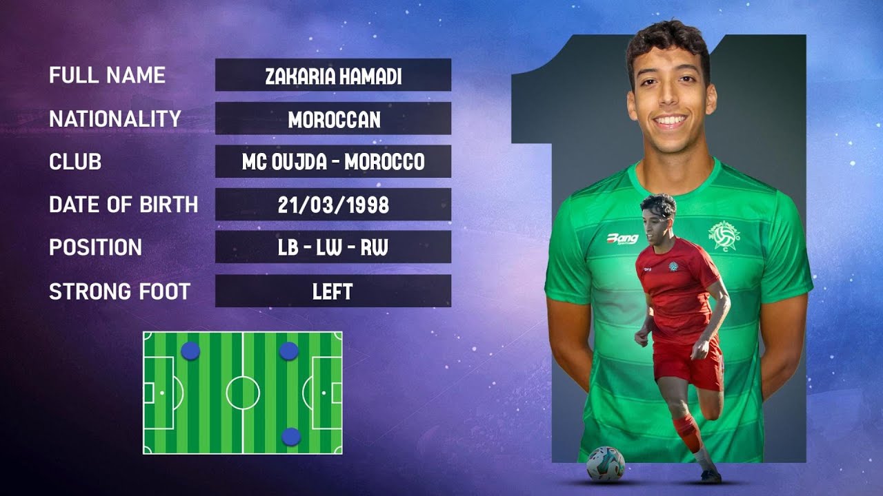 ZAKARIA HAMADI | Left Back - Winger | PART 1 (2023/2024) - YouTube