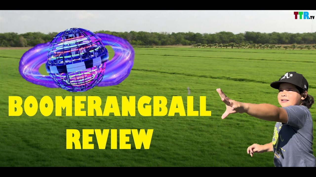 Father And Son Boomerang Hover Ball Review - YouTube