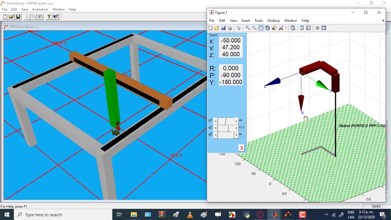 PORTIC ROBOT PPP 3 DOF - YouTube