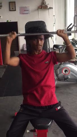 💪 front press - YouTube