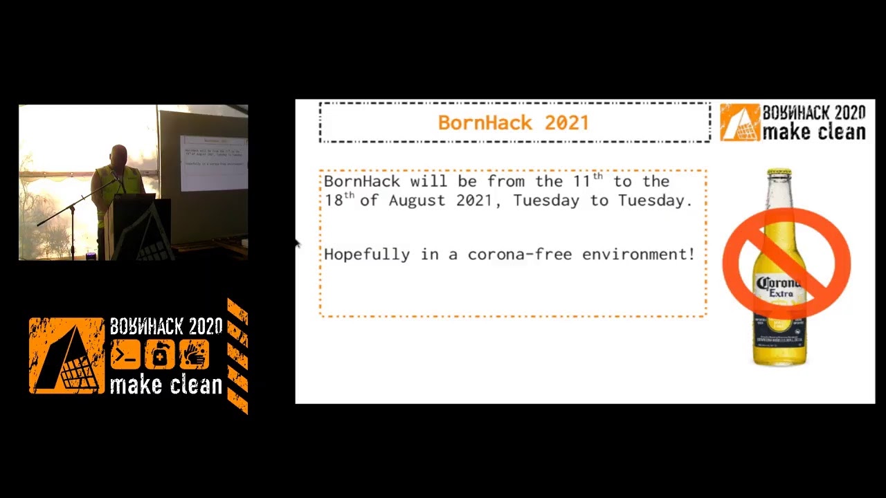 Bornhack 2020 - Goodbye World - YouTube