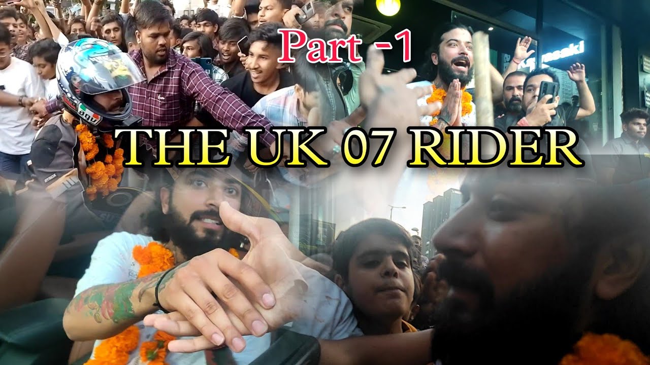 @TheUK07Rider In indore Meetup || Full Crowd 🤯 || P-1 #theuk07rider # ...
