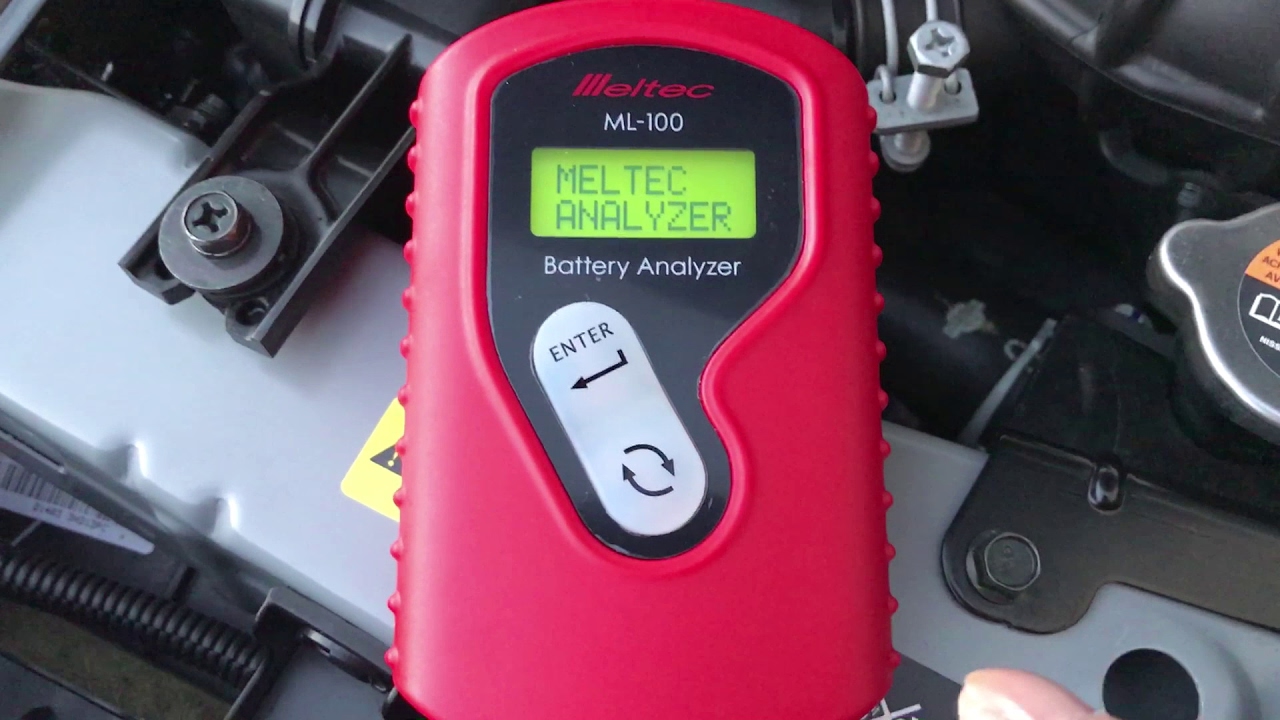 170219 Meltec ML-100 Battery Analyzer - YouTube
