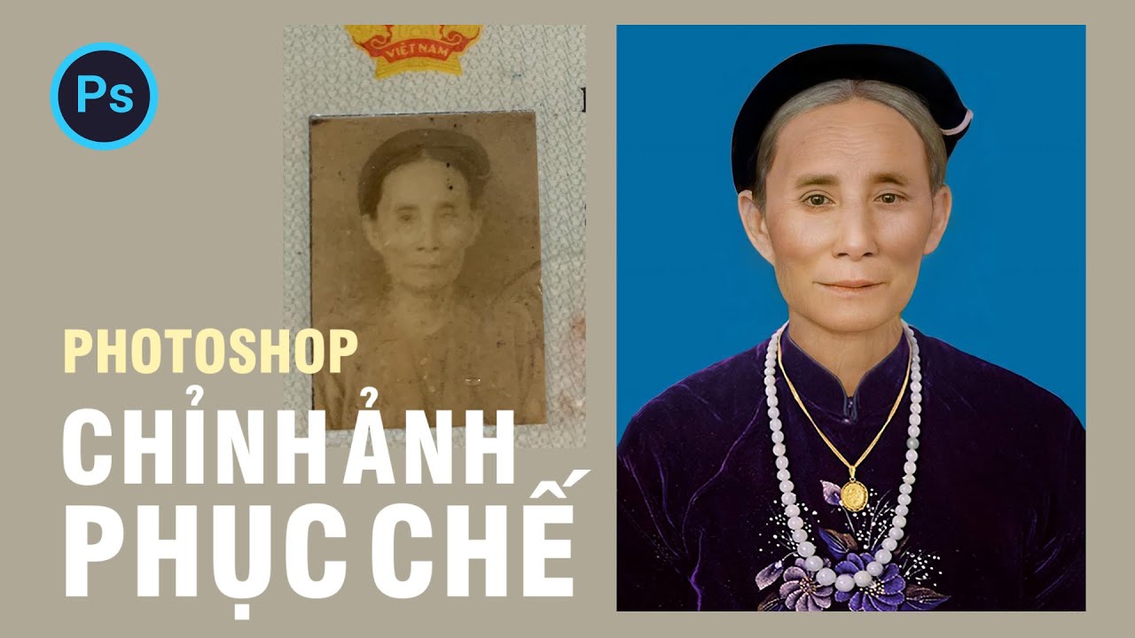 Phục Chế ảnh Cũ Với Photoshop Bonart Youtube