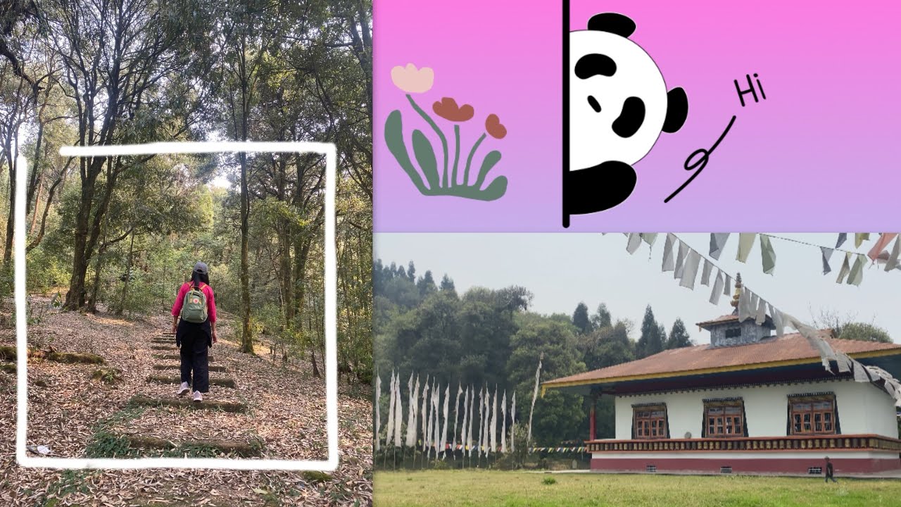 We went hiking from Ravangla Tibetan Settlement to Doling Gompa - YouTube