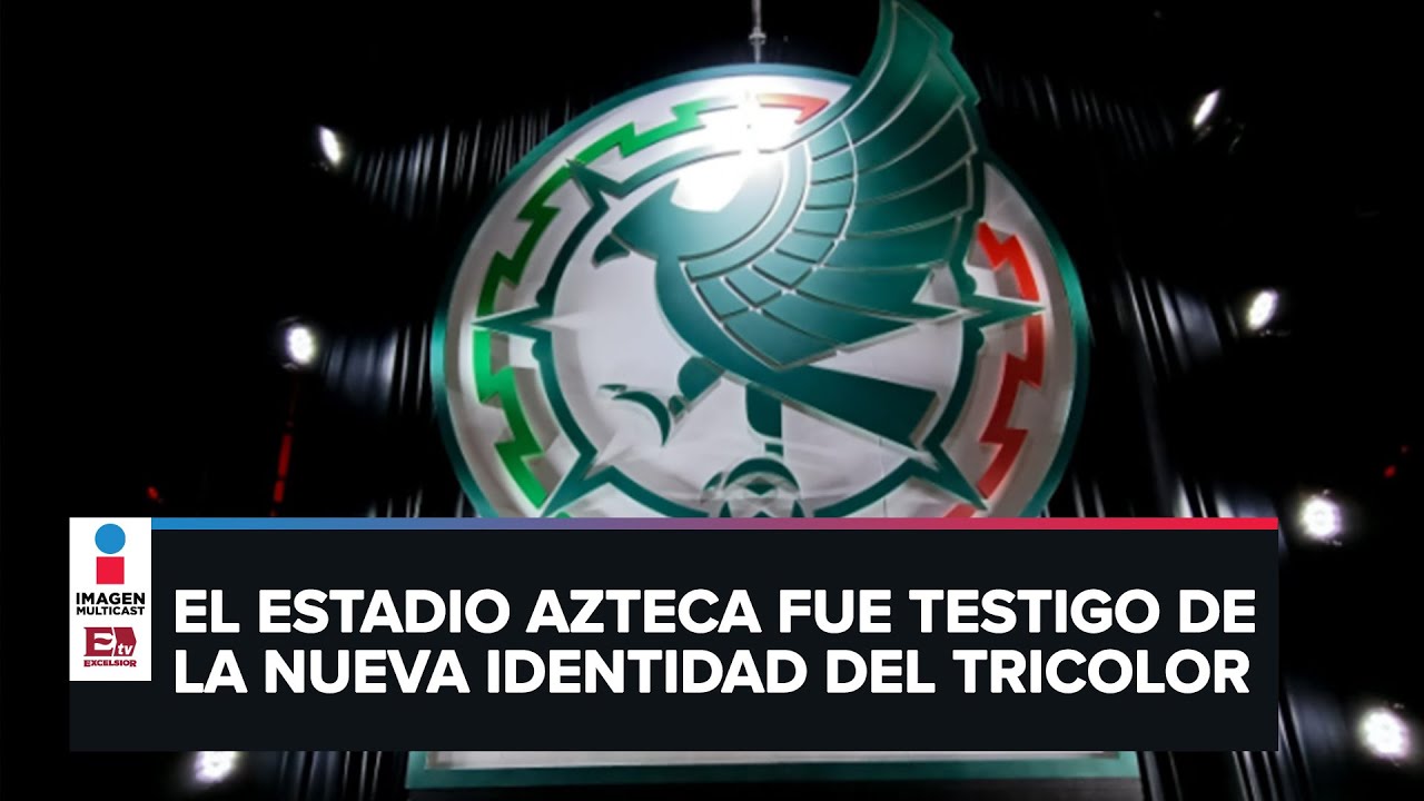 Selección Mexicana de futbol estrena nuevo escudo - YouTube