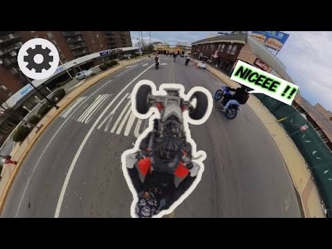 HONDA TRX 250cc CRUISE CONTROL WHEELIE | FUN IN THE SUN WITH PACK # ...