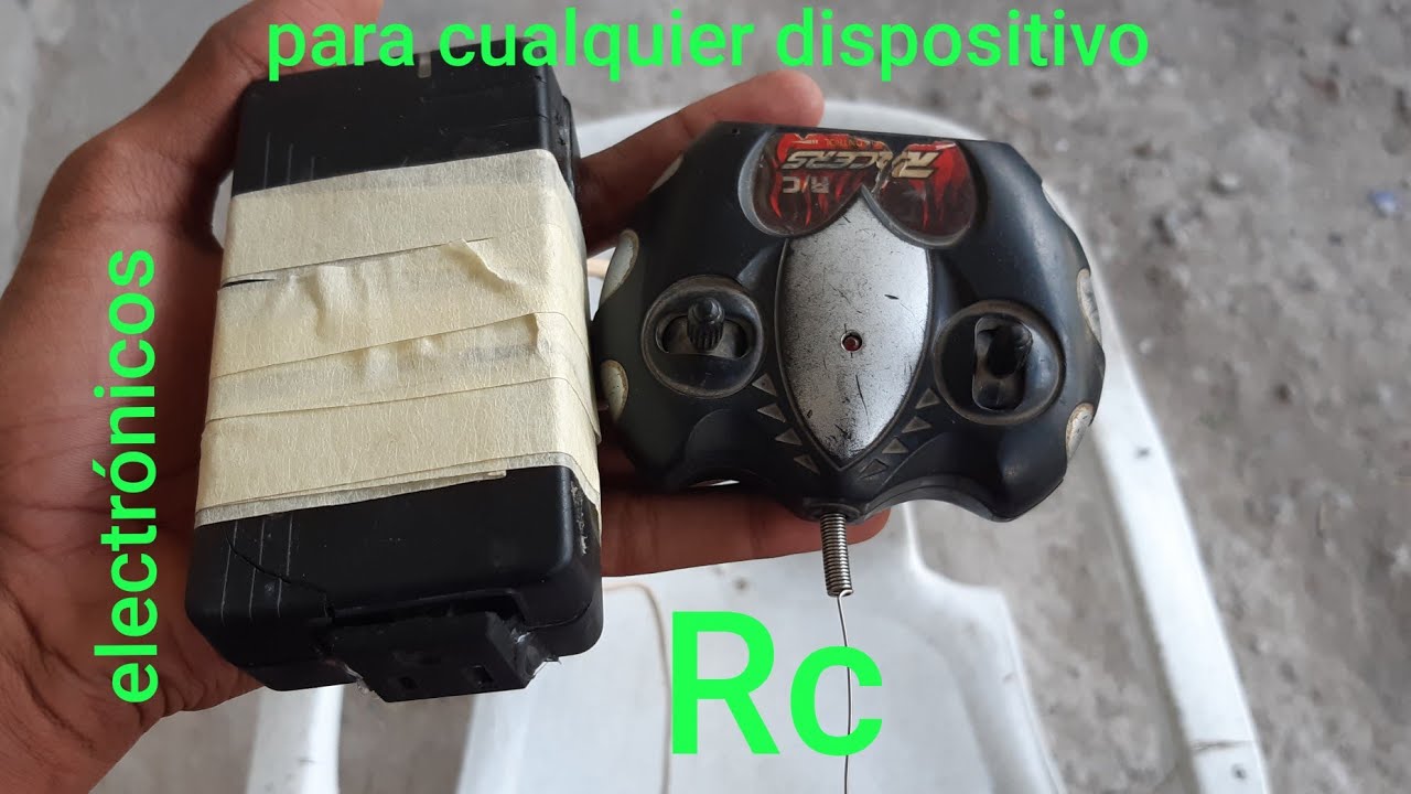 Cómo hacer un un controlador con control remoto - YouTube