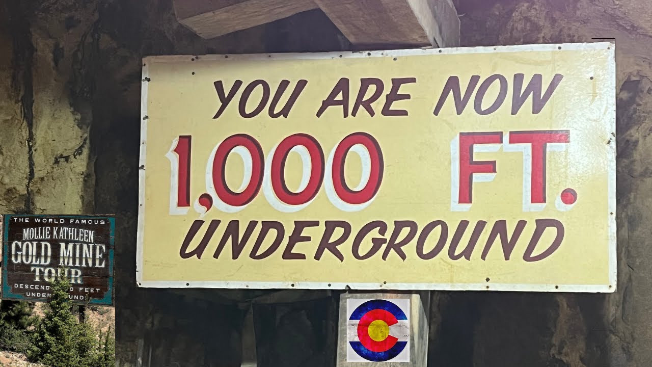 Mollie Kathleen Gold Mine Tour-Descend 1000 feet underground - YouTube