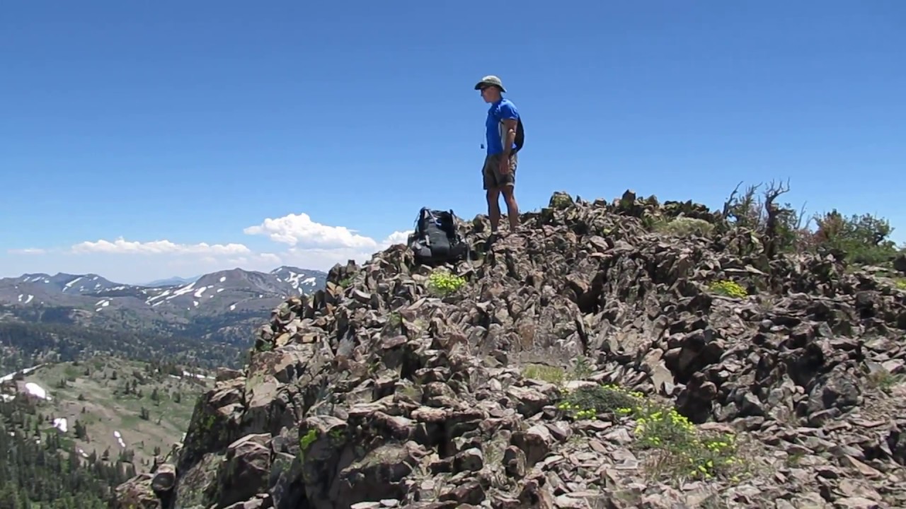 Bull Run Peak: July 2017 - YouTube
