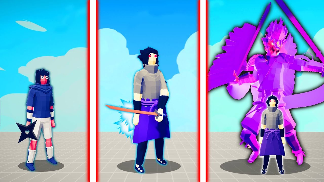 EVOLUTION OF SASUKE ( SUSANOO FORM ) | TABS - Totally Accurate Battle ...