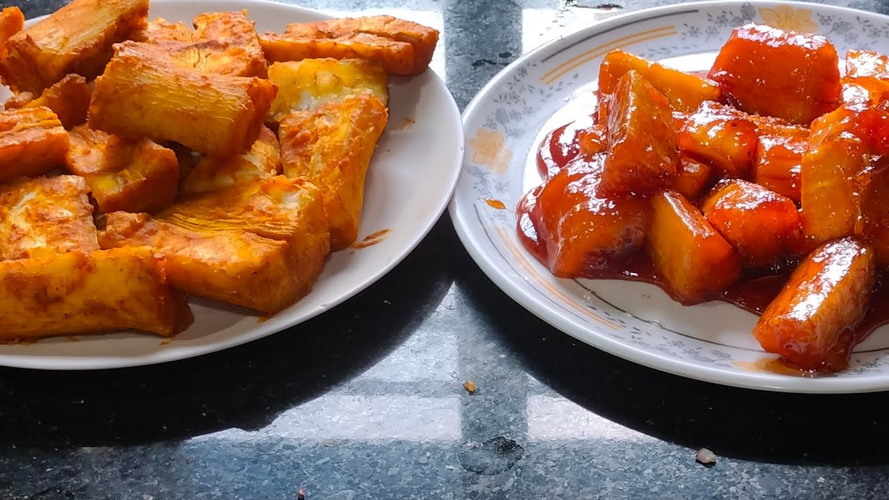 కర్ర పెండ్లం దుంపలతో, స్వీట్, హాట్ గా రెండు రకాలుగా తయారు చేసుకోవచ్చు ...