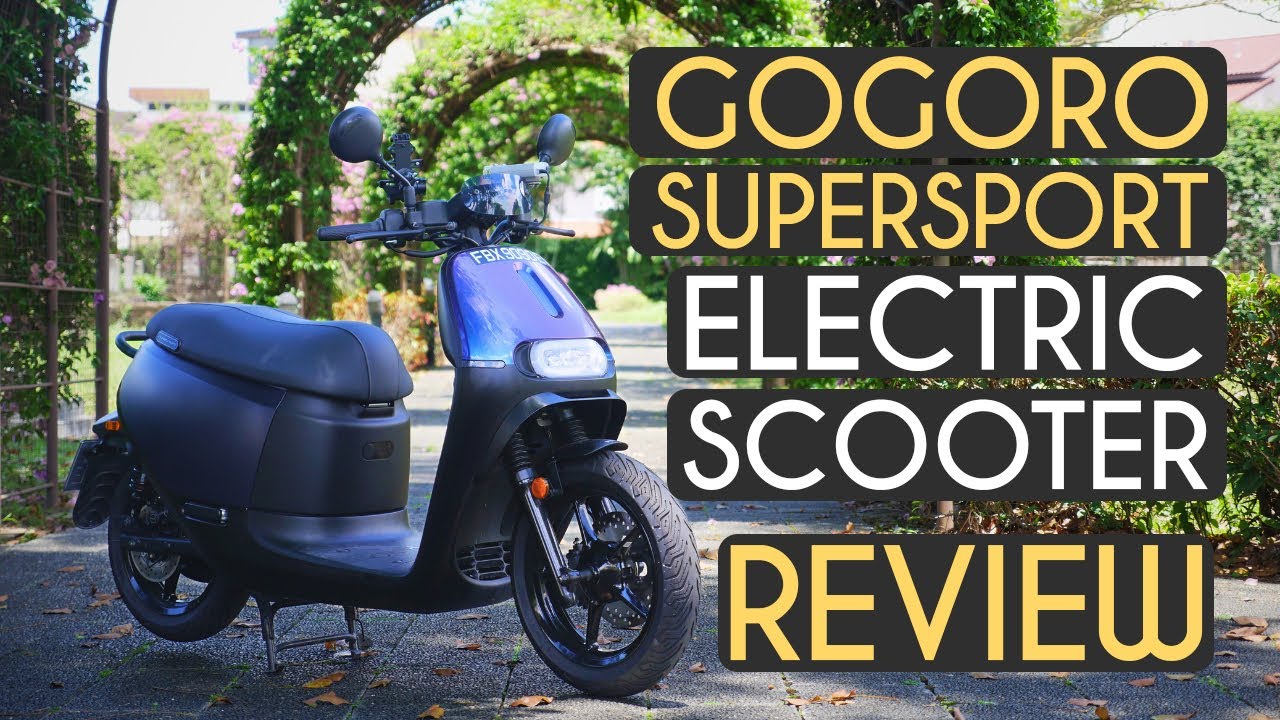 Gogoro SuperSport Electric Scooter Review | It's Basically an iPhone ...