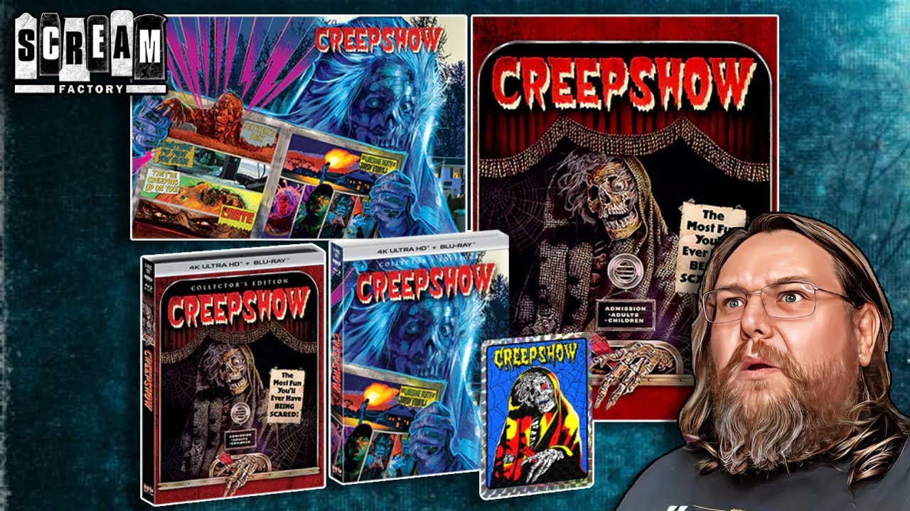 CREEPSHOW Collector's Edition 4K + Exclusive Posters + Exclusive ...