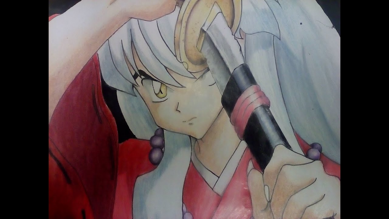 HOW TO DRAW Inuyasha inuyachA - YouTube