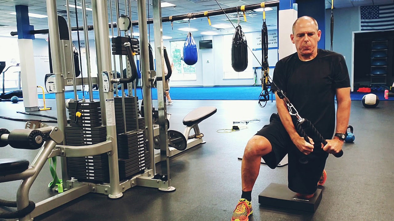 Cable Anti-rotation Half Kneeling - YouTube