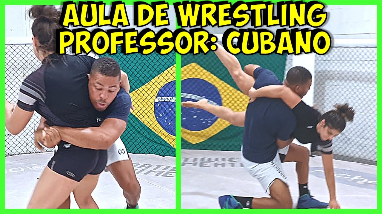 AULA DE WRESTLING COM O PROFESSOR CUBANO - QUEDA PARTINDO DAS COSTAS ...