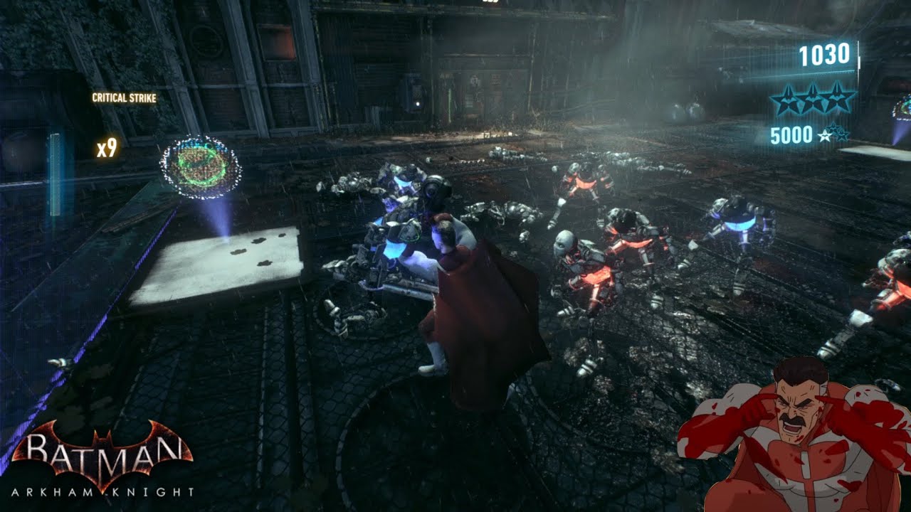OMNI-MAN SKIN MOD FOR ARKHAM KNIGHT - YouTube