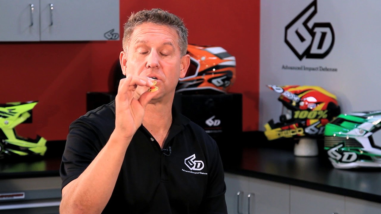 6D Helmets Omni Directional Suspension ODS - YouTube