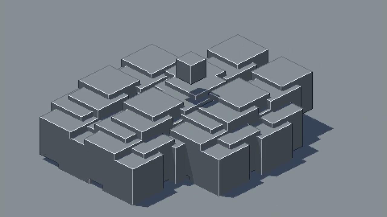 Unity 3D pixel art shader, pixel perfect movement demo scene - YouTube