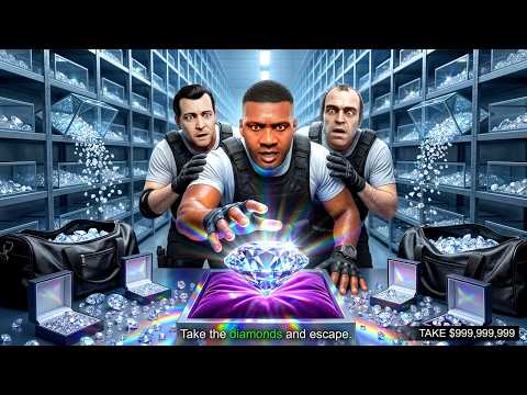 The DIAMOND HEIST in GTA 5! (Mega Rich)