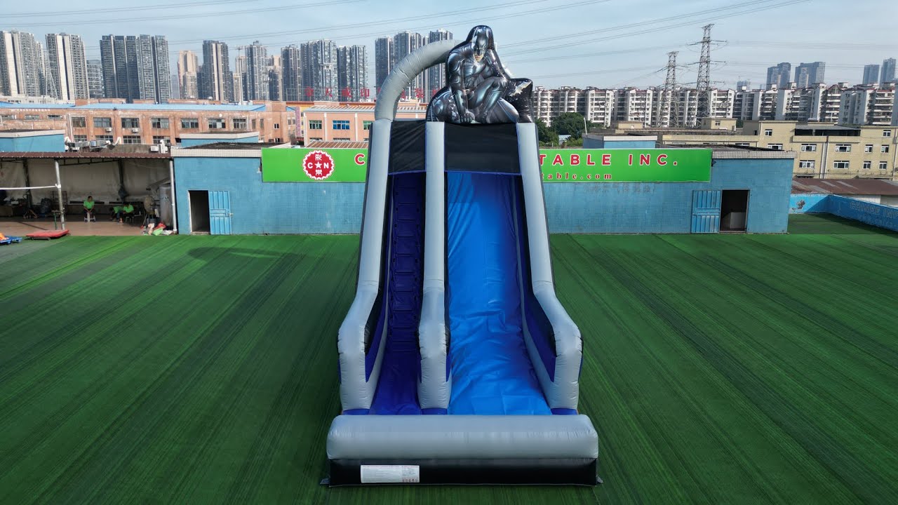 Dark Knight Inflatable Slide - Unleash the Adventure for Kids! Chinee ...