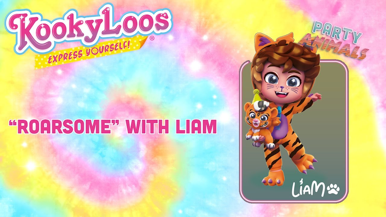 🐯 KOOKYLOOS Stop Motion 🐯 ROARSOME! With Liam | Cartoons SERIES for ...