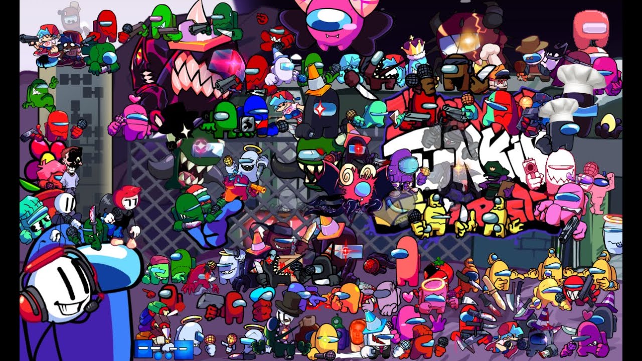 Vs impostor all parts!!!!!!!!!!!!!!! FNF - YouTube