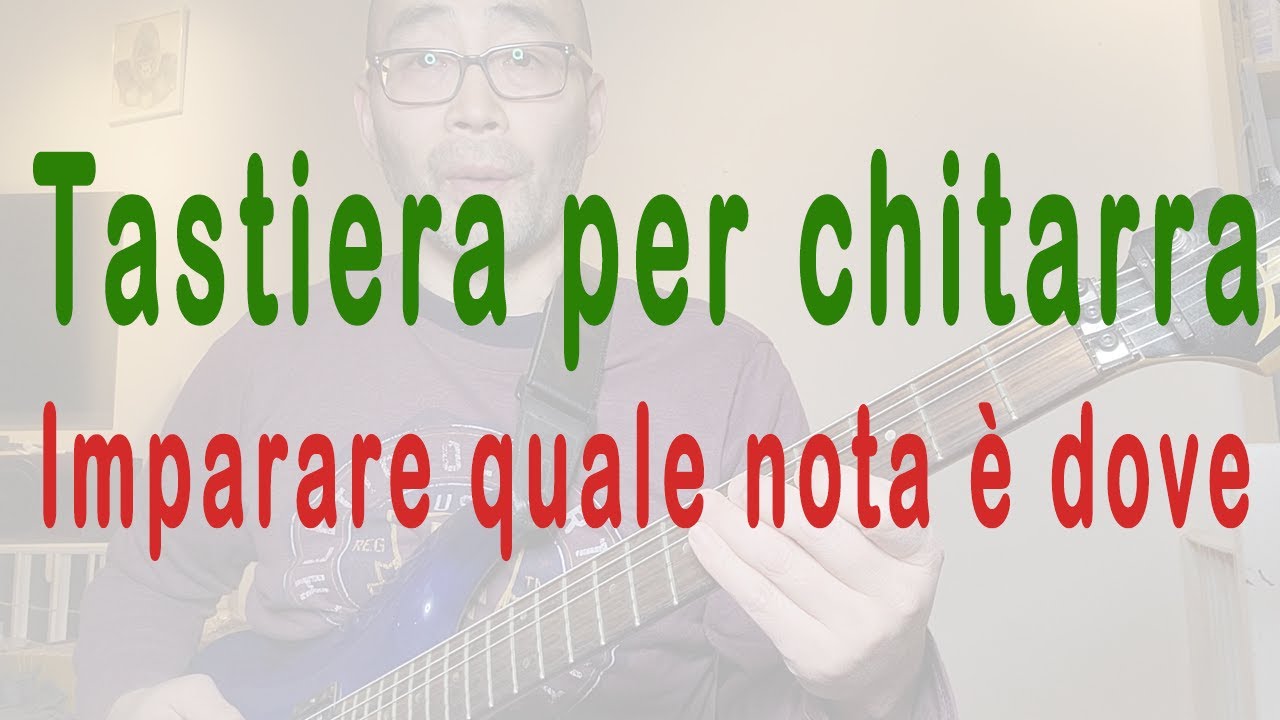 Tastiera per chitarra - Imparare le note sulla tastiera della chitarra ...