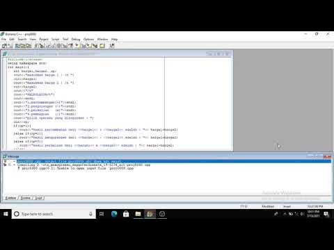 PROGRAM KALKULATOR SEDERHANA C++ - YouTube