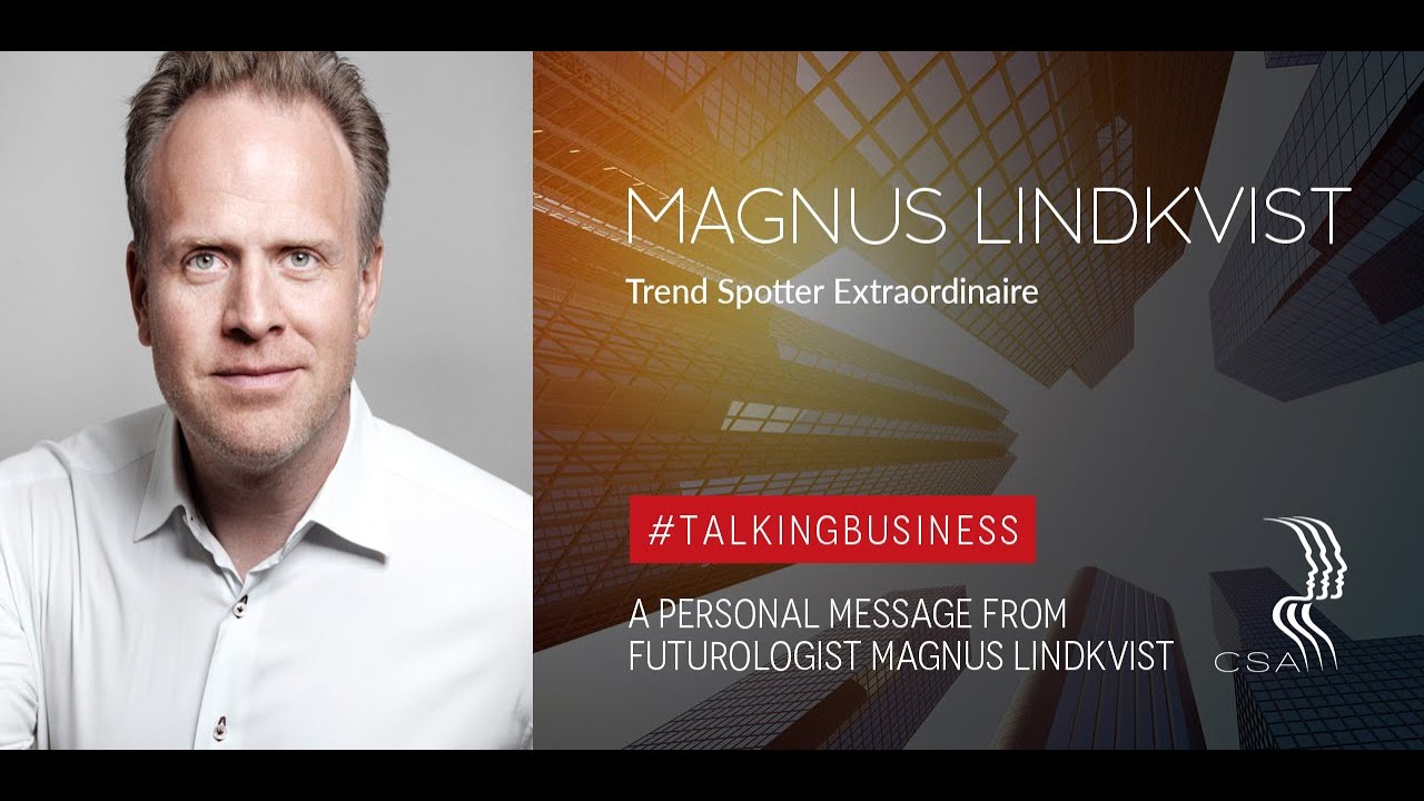 An exclusive CSA message from Magnus Lindkvist - YouTube