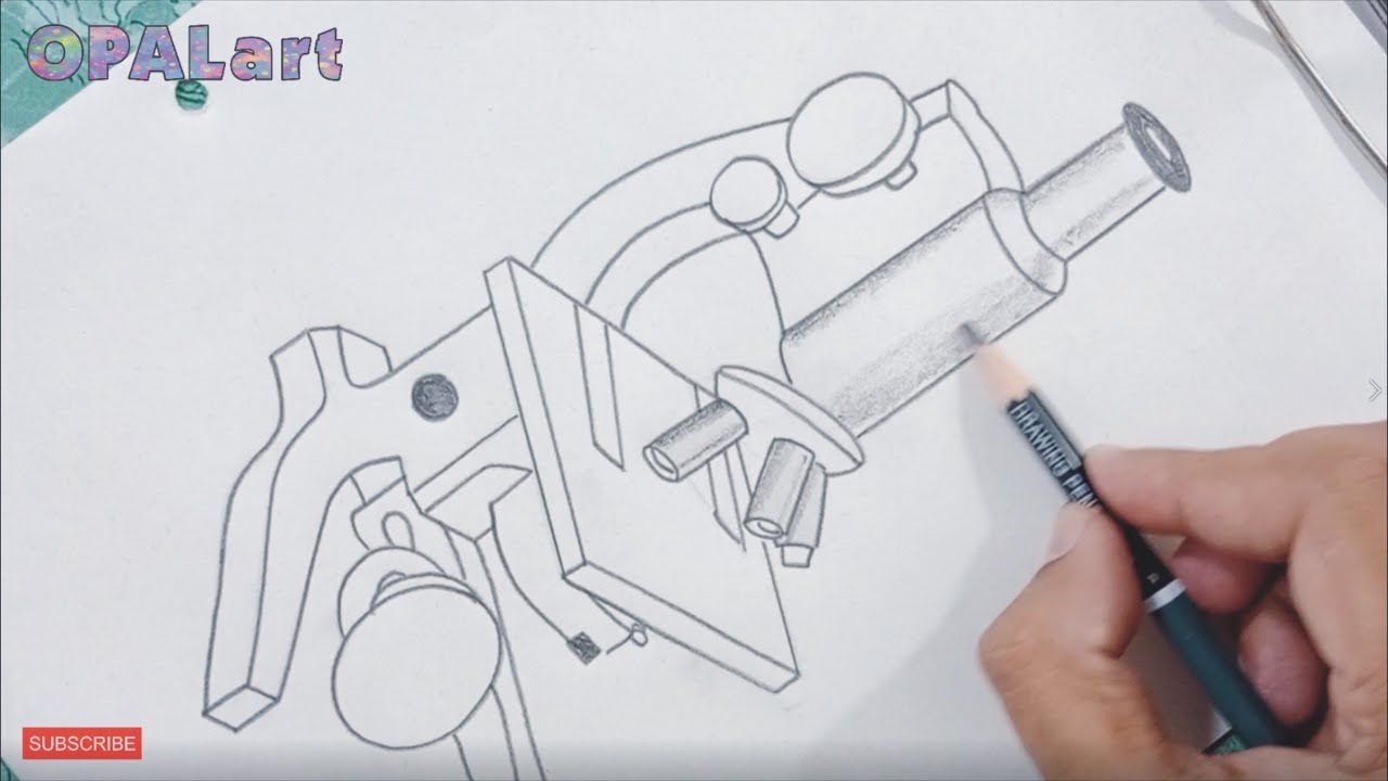 9th PB Biology Diagram 01-Compound Microscope - YouTube