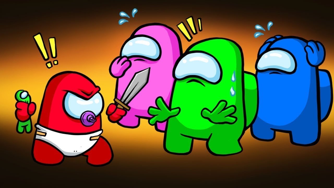 Among Us Toons, But Everyone Is A Baby… | Cartoon Animation - YouTube