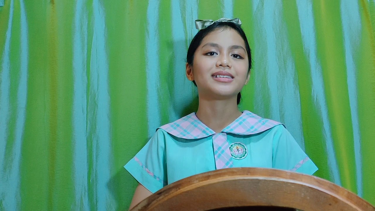 Valedictory Address (Janiyah Erin B. Gamboa) WITH HIGH HONORS - YouTube