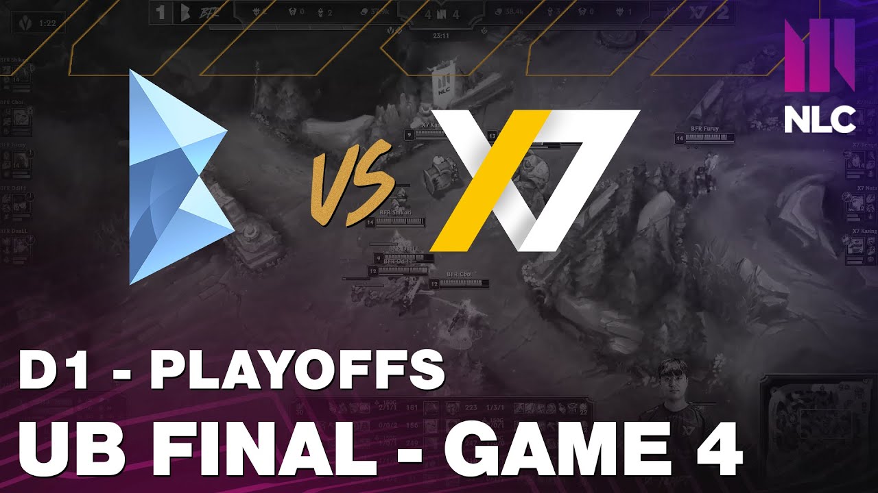 NLC 2022 | Spring Playoffs - Div 1 | Bifrost vs X7 Esports | Game 4 - YouTube